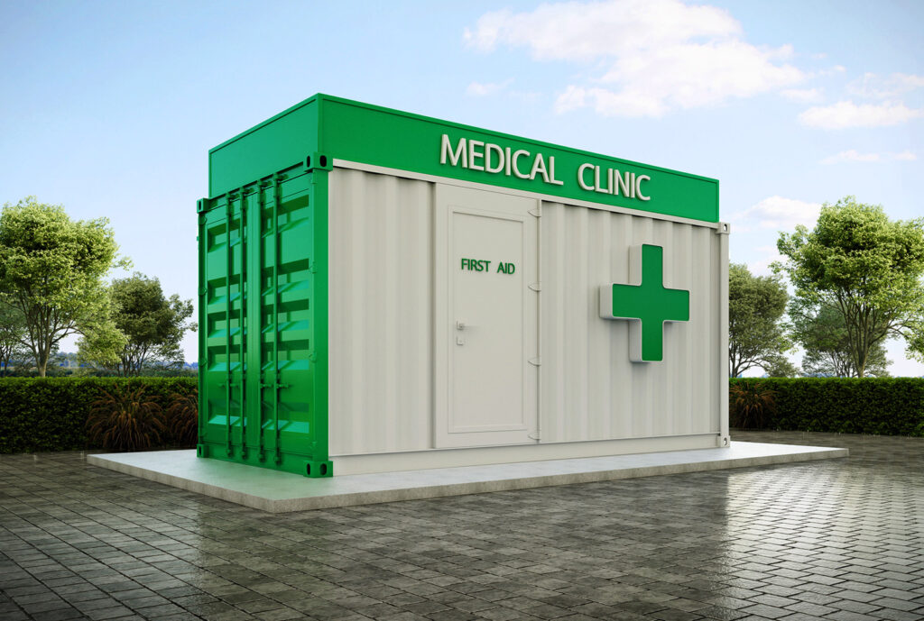 Disaster Relief Containers | Medical Testing Containers